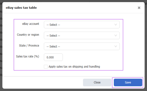 How to Use the eBay Sales Tax Table - PushAuction